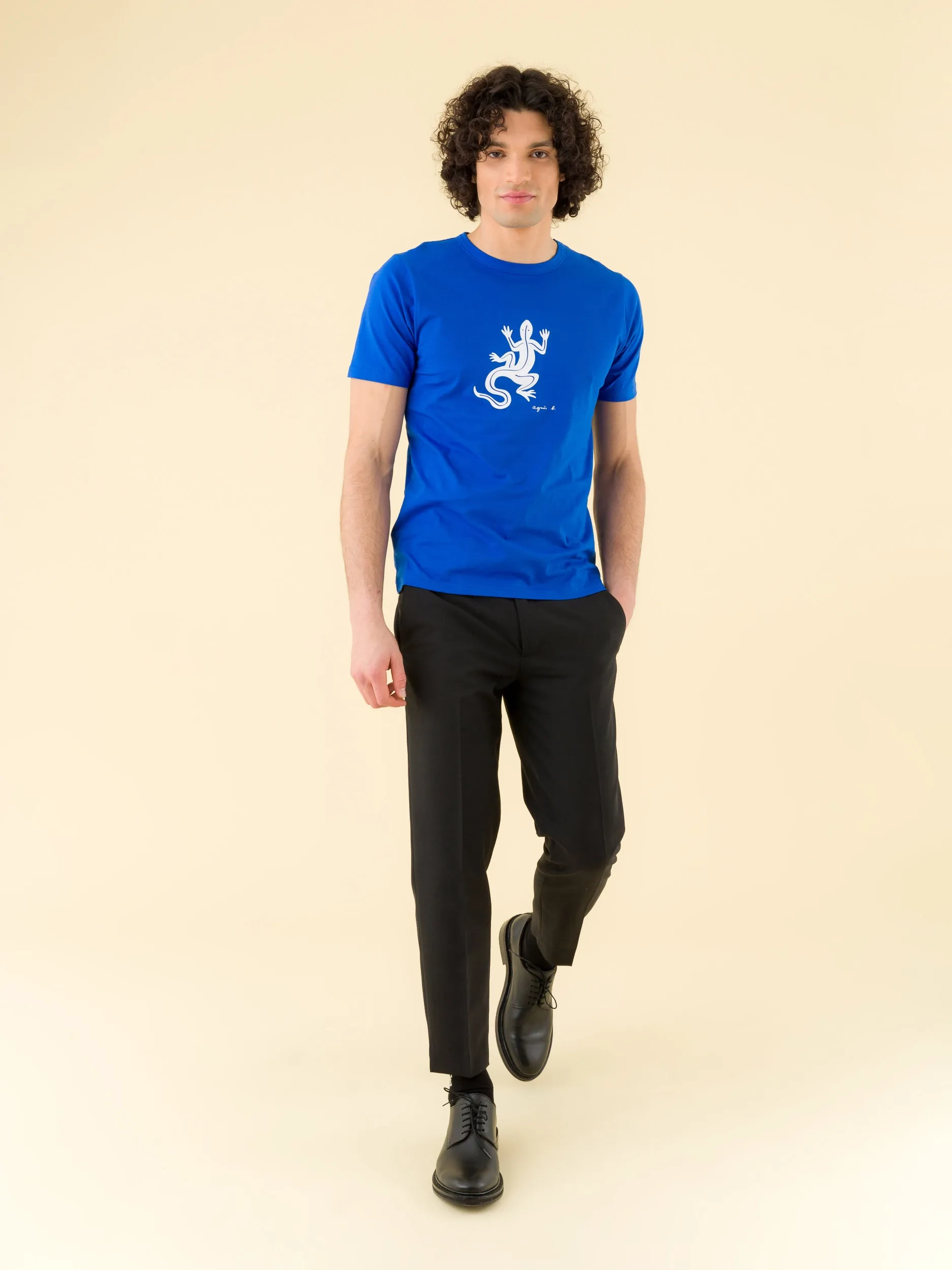 MEN’S SHORT SLEEVES LIZARD T-SHIRT | agnès b. HK