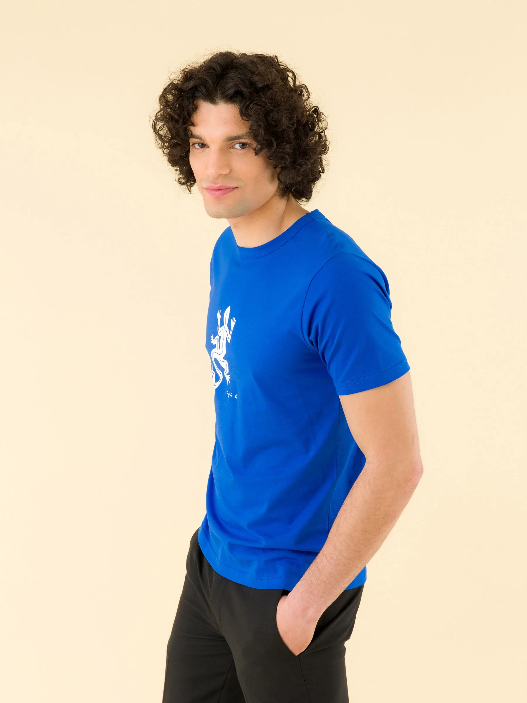 MEN’S SHORT SLEEVES LIZARD T-SHIRT | agnès b. HK