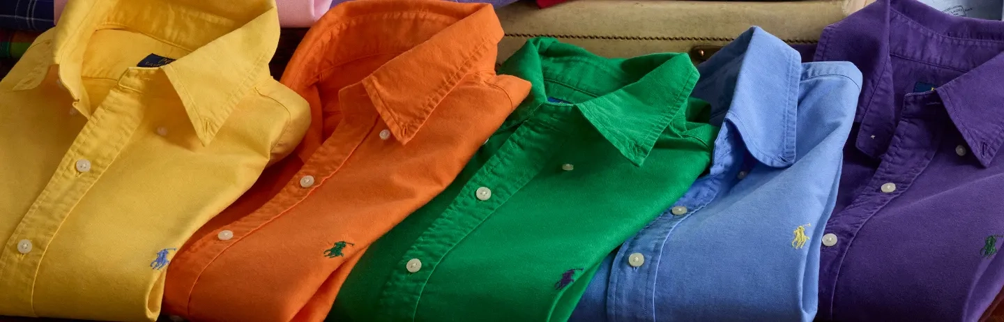 Men's Oxford Shirts | White, Blue & More | Ralph Lauren® HK