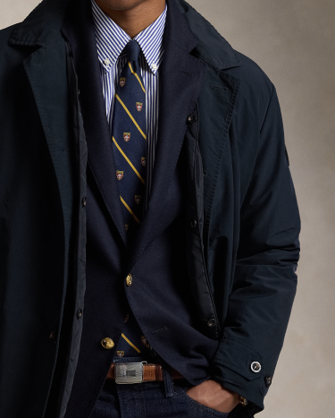 The Pearson Car Coat & Liner Jacket in Navy | Ralph Lauren® HK The Pearson Car Coat & Liner Jacket in Navy | Ralph Lauren® HK
