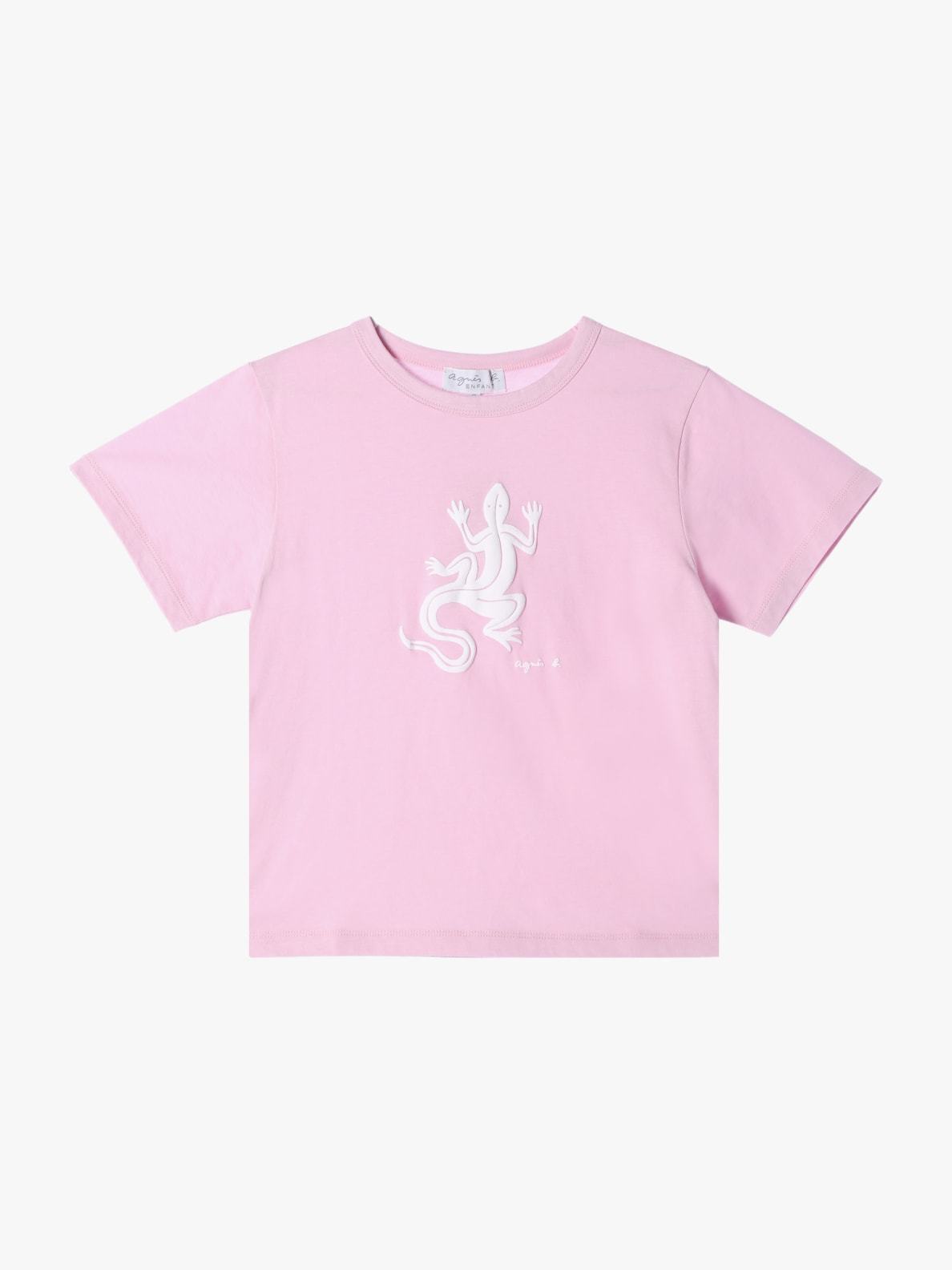 KID'S LIZARD LOGO T-SHIRT | agnès b. HK